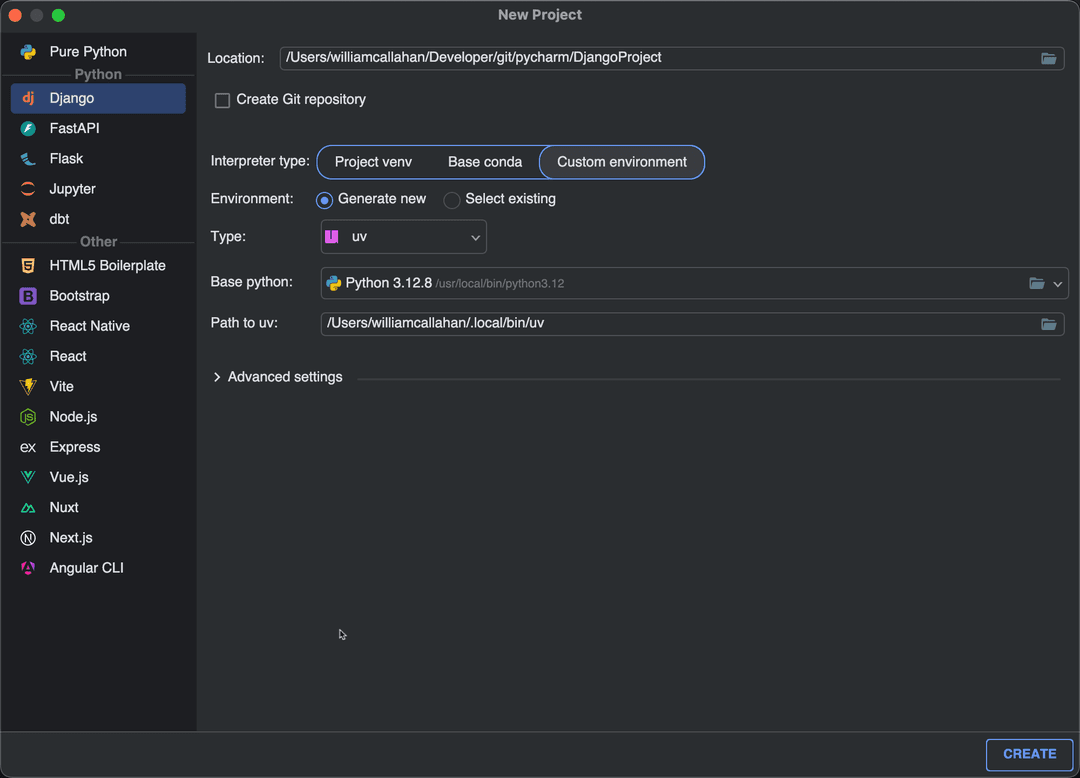 Kickstarting a Modern Django Project (using UV) in 2025
