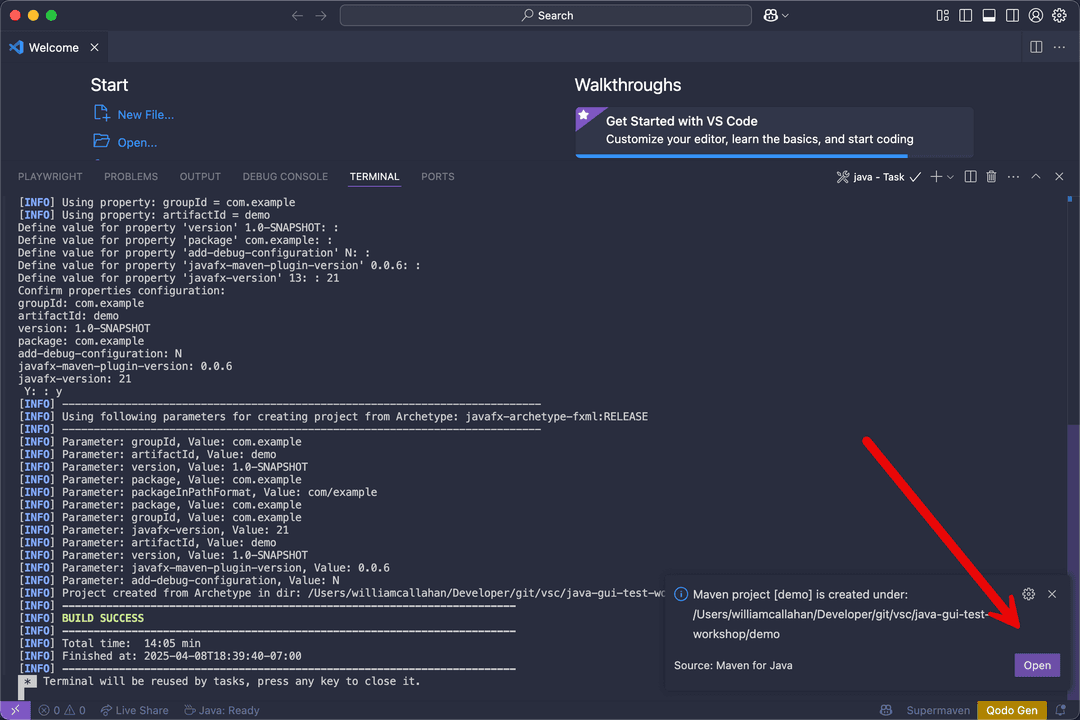 How to setup the Java SDK and use JavaFX with macOS/Windows
